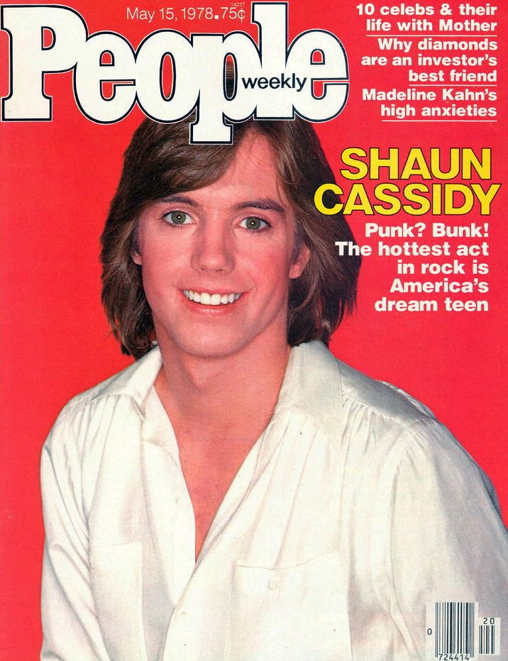 Vintage People Magazine Shaun Cassidy May 15 1978 OOS