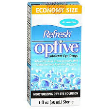 Refresh Optive Lubricant Eye Drops 2X15ml By Allergan