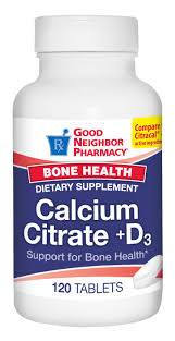 GNP calcium citrate/vitamin D3 ORAL TABLET 315 MG-250