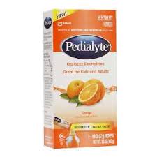Pedialyte Large Powder Packets Orange 6Ct