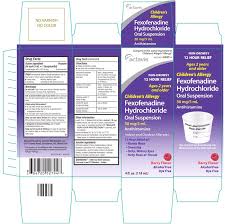 Fexofenadine Hcl 30Mg/5ml Sus 4 oz