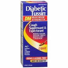 Diabetic Tussin Dm Max Strength Liquid 4 Oz By Advanced Vision Res