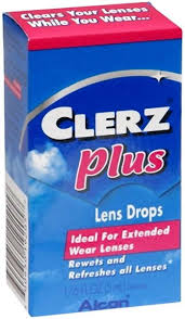 Clerz Plus Lens Drops .17 oz By Alcon