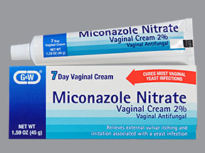 Miconazole 2% Vaginal Cream 45Gm G&W